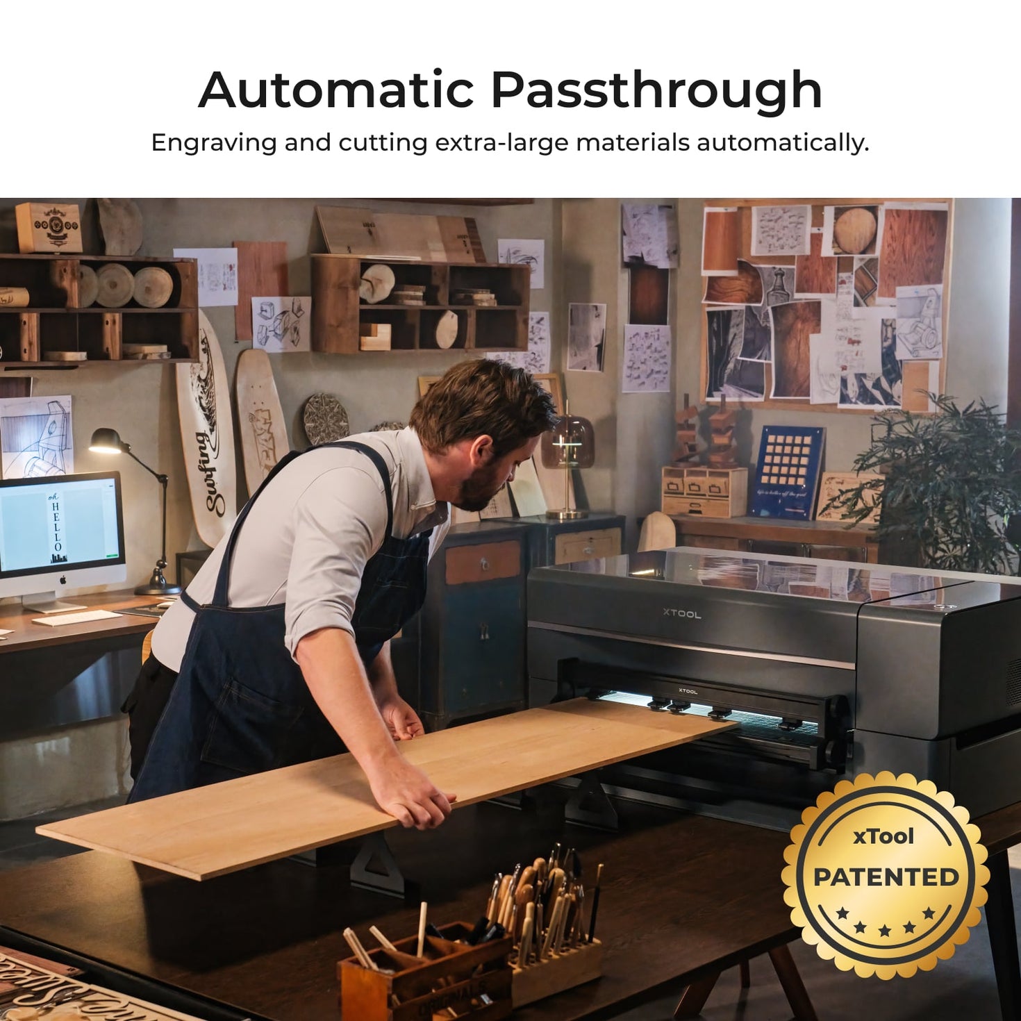 xTool P2 CO2 Laser Cutter