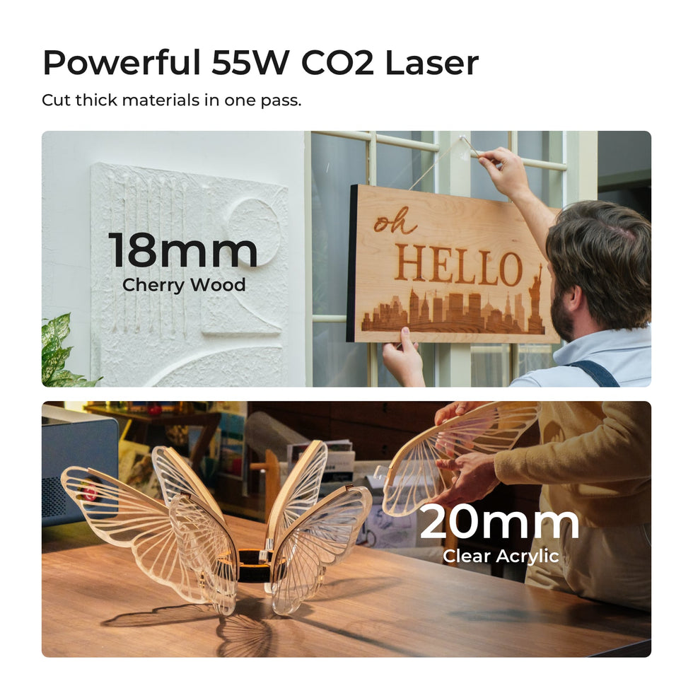 xTool P2 CO2 Laser Cutter