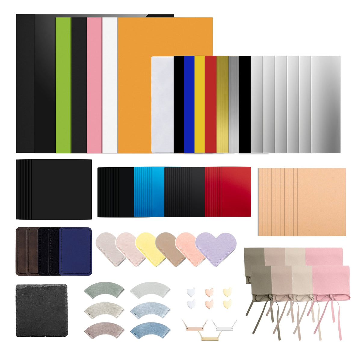 xTool F1/F2 Material Explore Kit (125pcs)