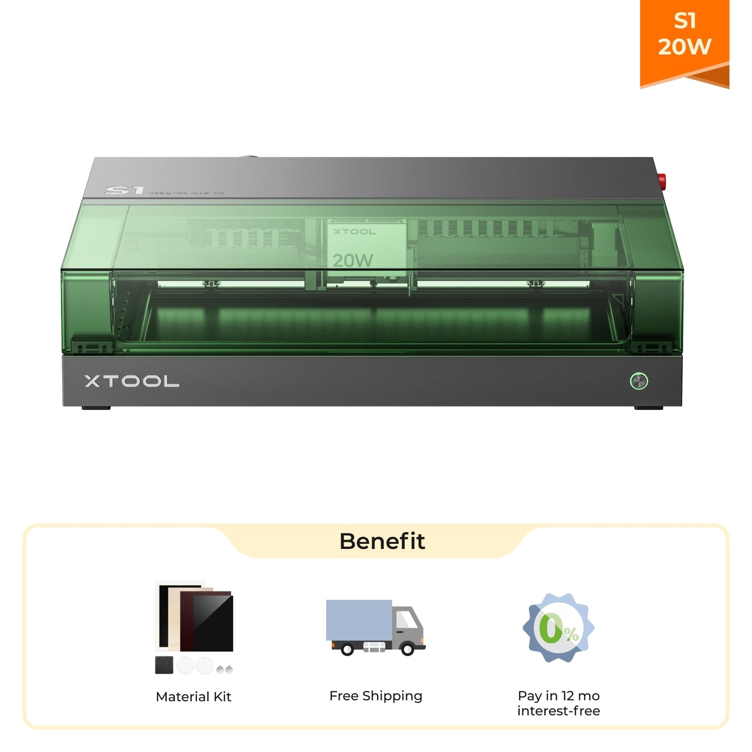 xTool S1 Laser Cutter