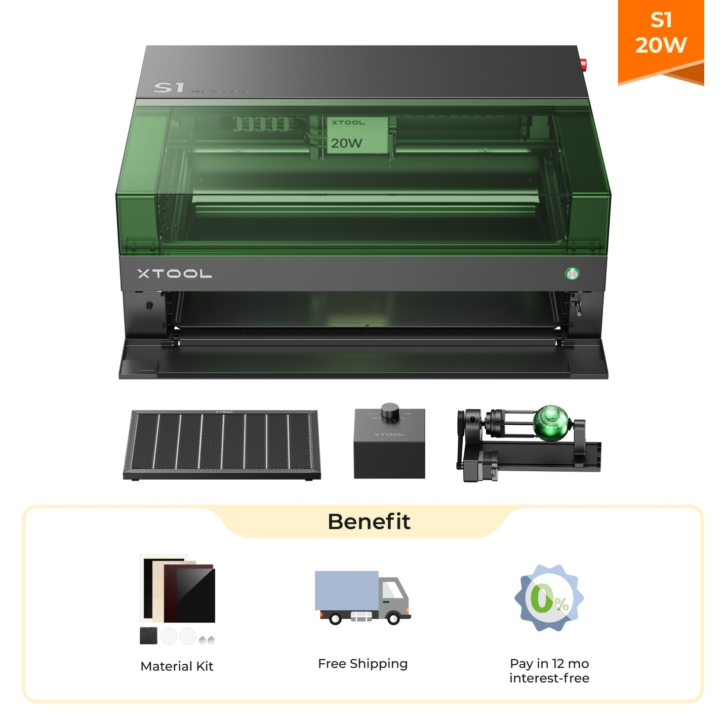 xTool S1 Laser Cutter